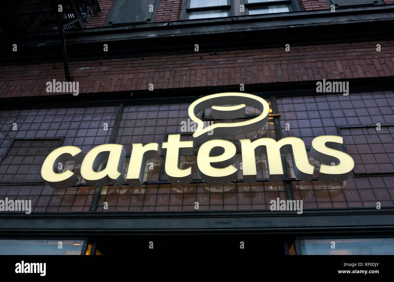Sign for Cartems Donuts in Vancouver, BC, Canada Stock Photo - Alamy