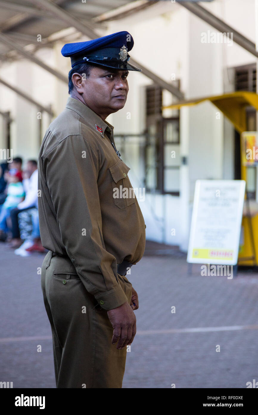 Platform railway guard hi-res stock photography and images - Alamy
