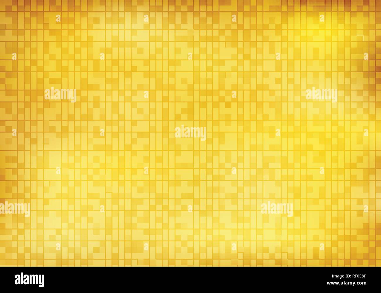 Abstract shiny golden square mosaic pattern background and texture ...