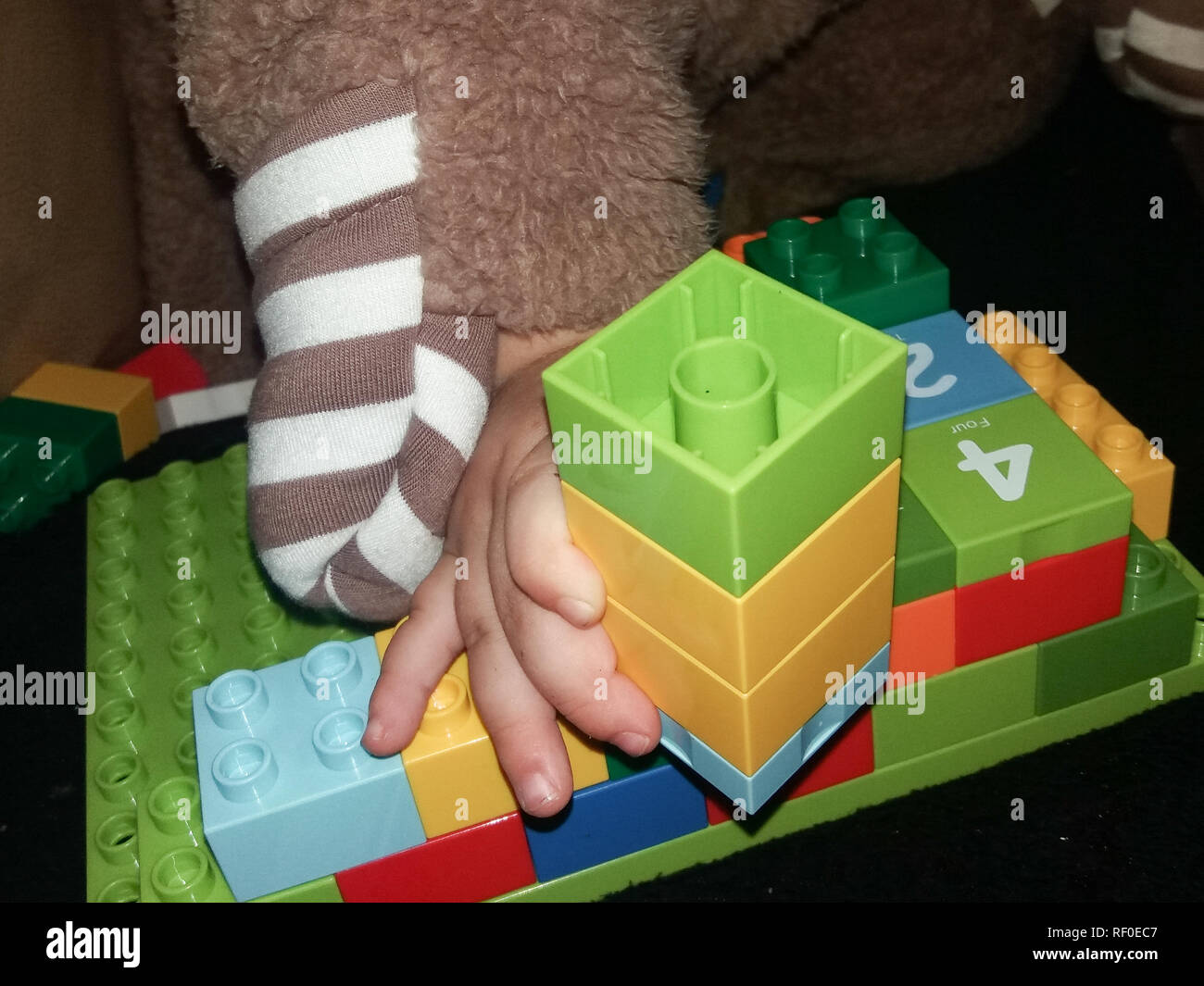 Lego duplo kids hi-res stock photography and images - Alamy