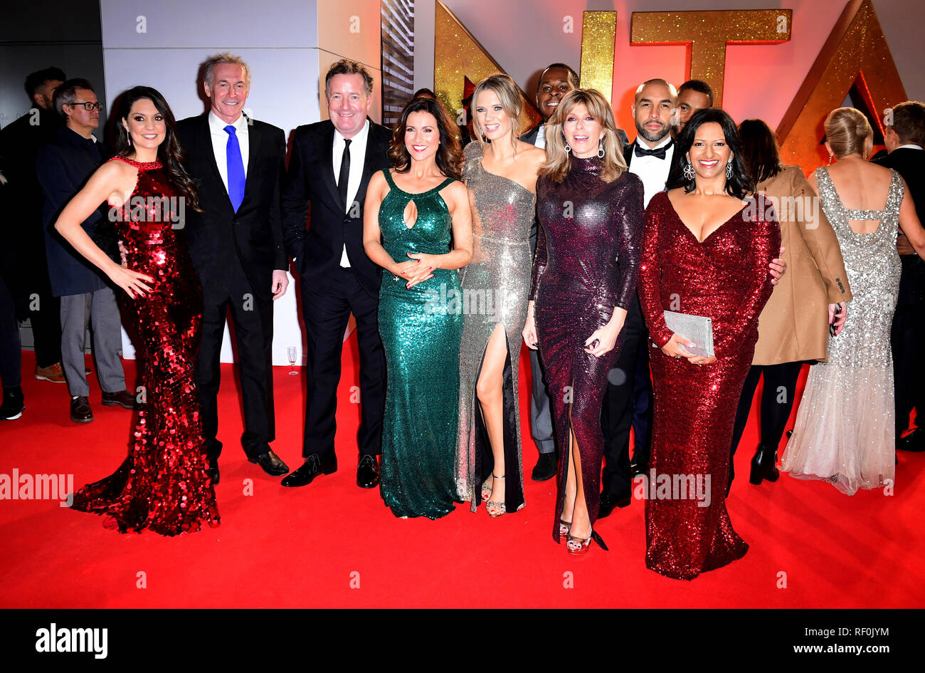 (left to right) Laura Tobin, Dr Hilary Jones, Piers Morgan, Susanna ...