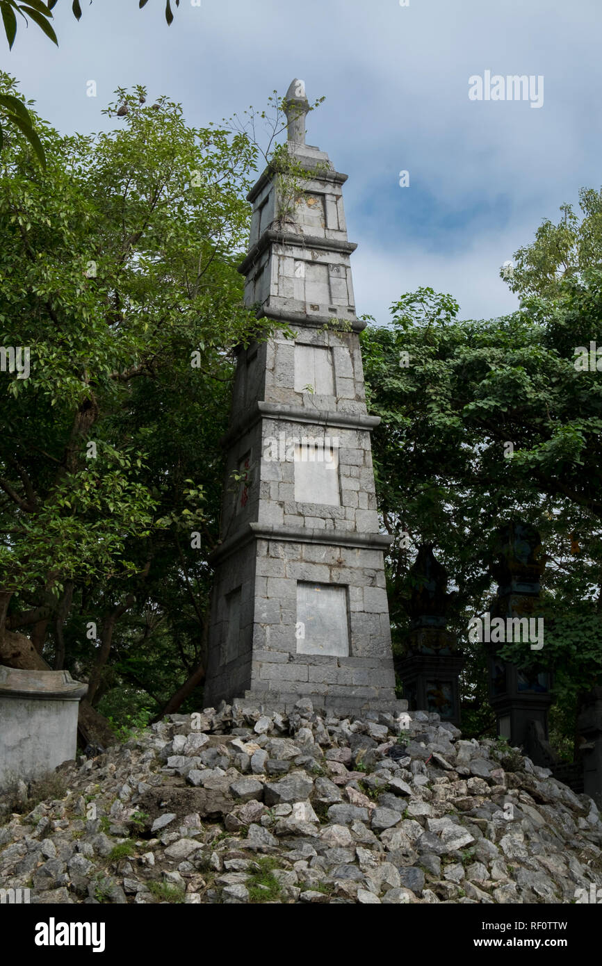 The Tháp Bút tower in Hanoi, Vietnam Stock Photo - Alamy