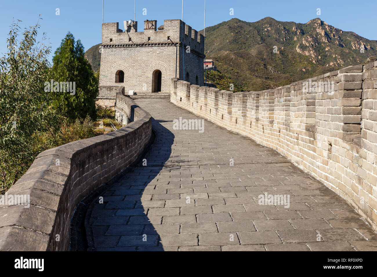 great Wall of China, largest architectural monument, China Stock Photo ...