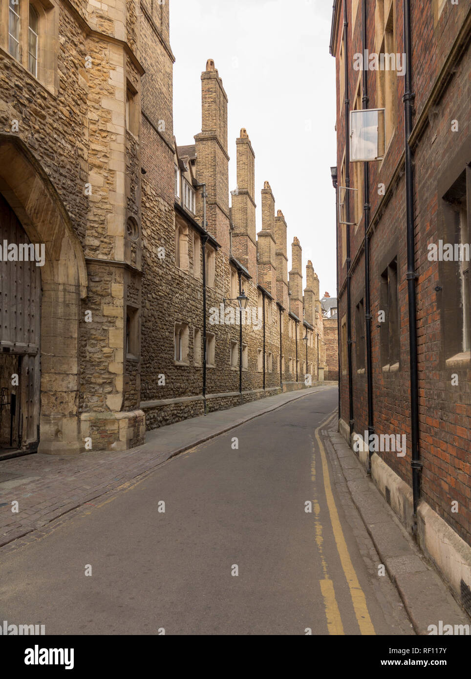 Trinity Lane in the historic city of Cambridge Stock Photo - Alamy