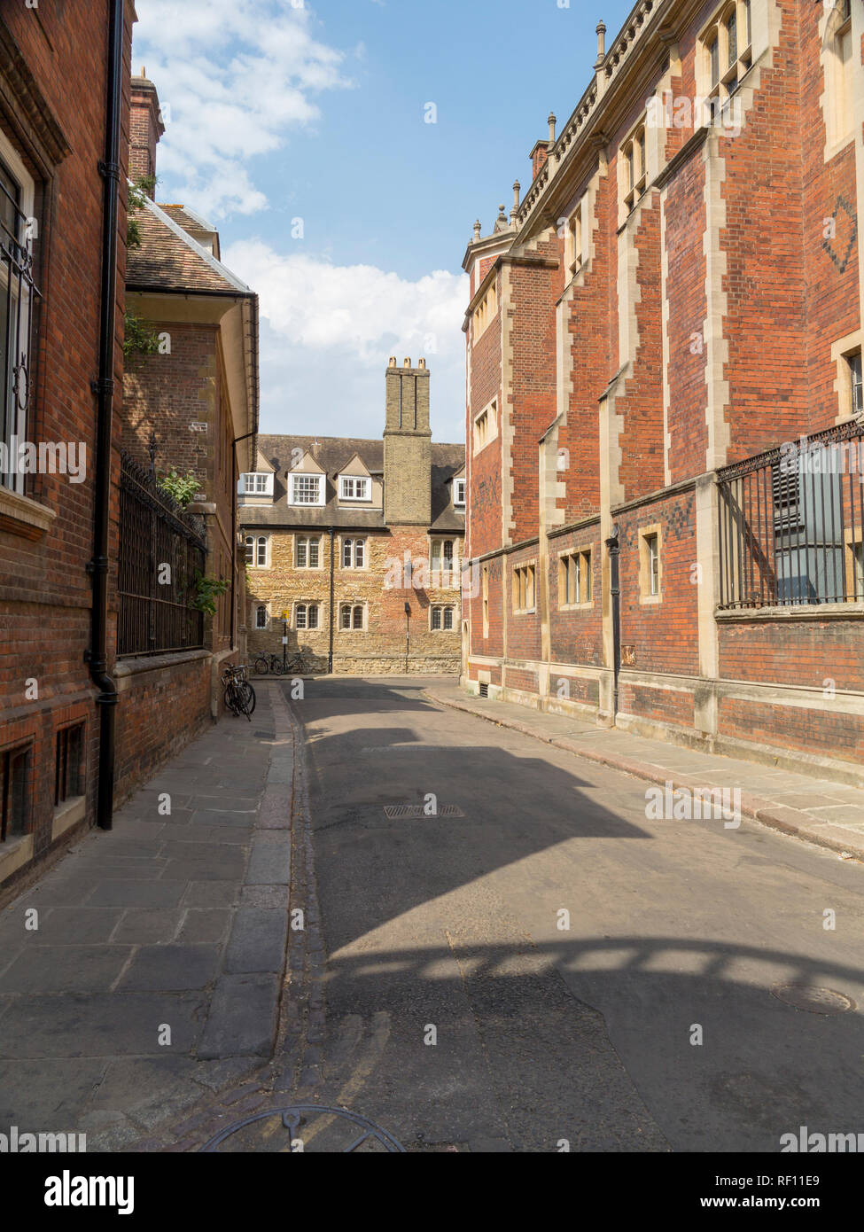 Trinity Lane in the historic city of Cambridge Stock Photo - Alamy