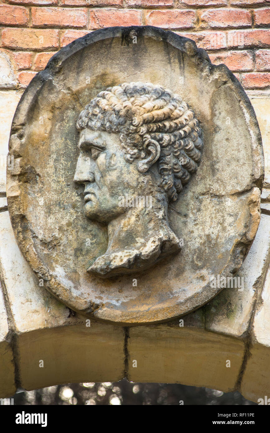 Römische Ruine are false Roman ruins created by Ferdinand von Hohenberg ...