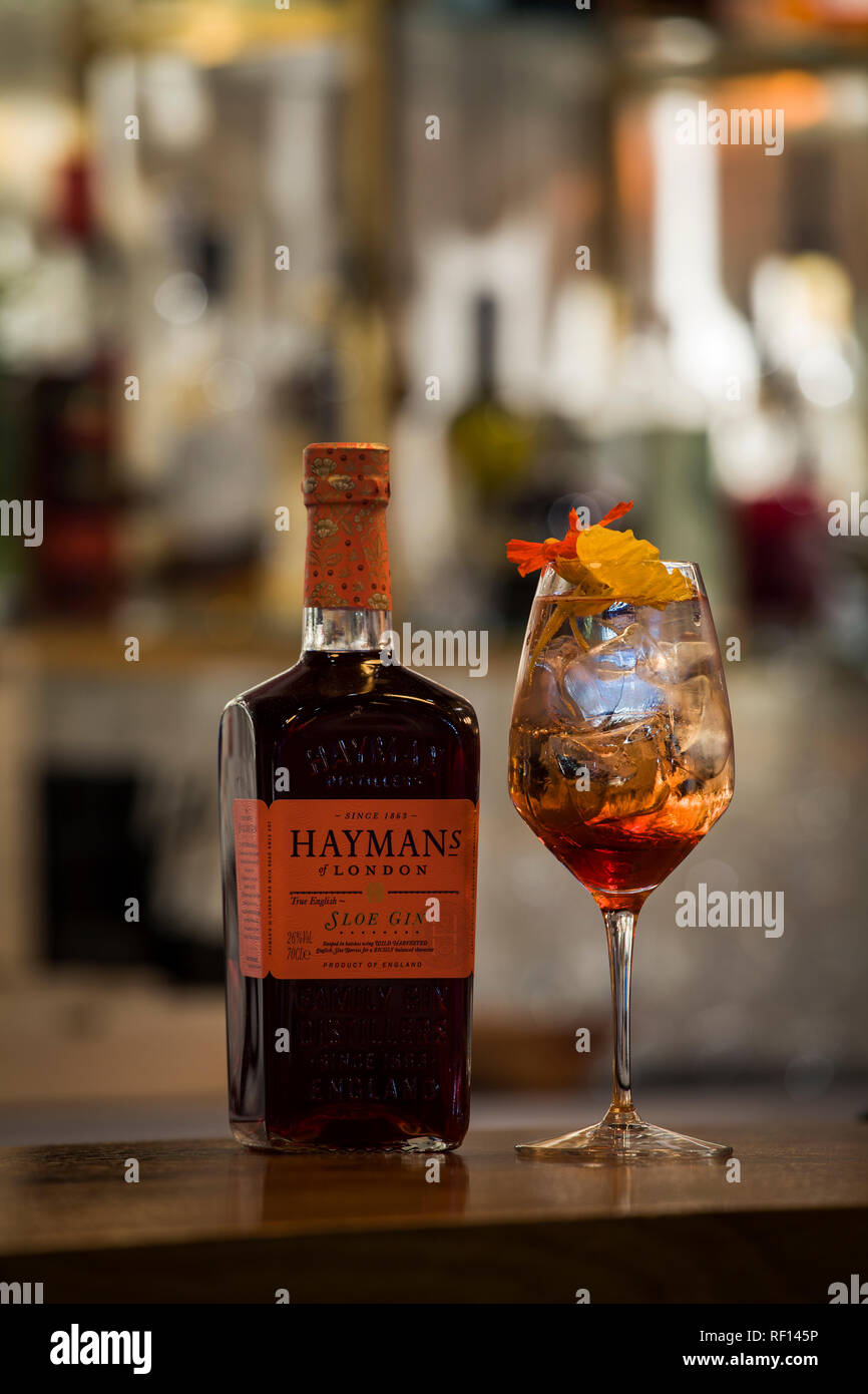 Bartender gin hi-res stock photography and images - Alamy