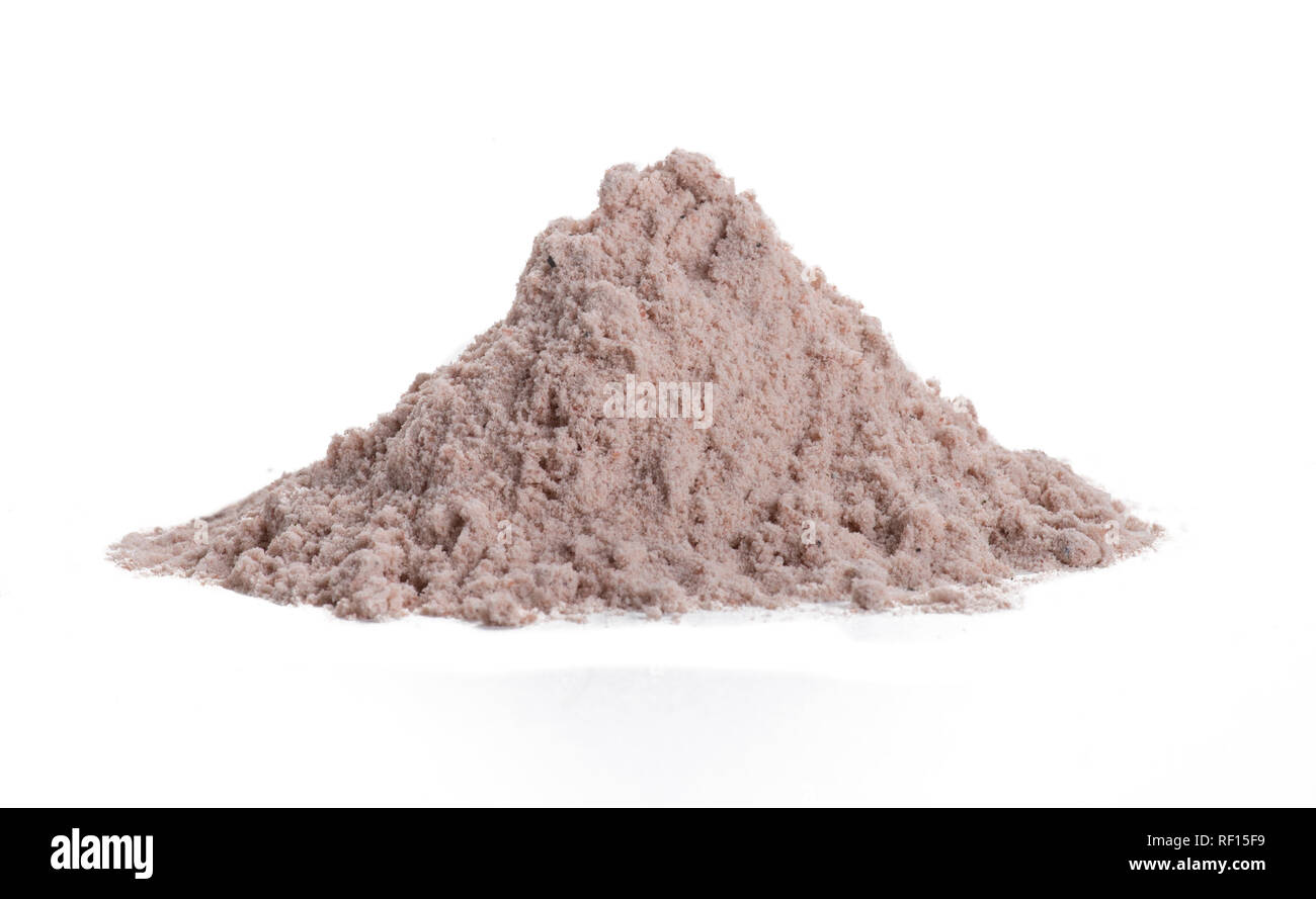 Pile Of Black Salt Powder Stock Photo - Alamy