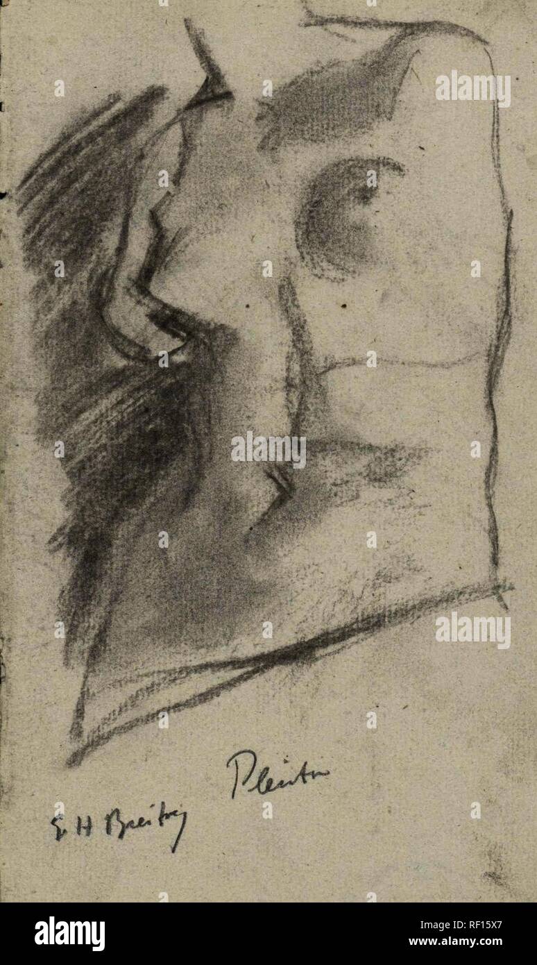 Fuselage of the Venus de Milo. Draughtsman: George Hendrik Breitner ...