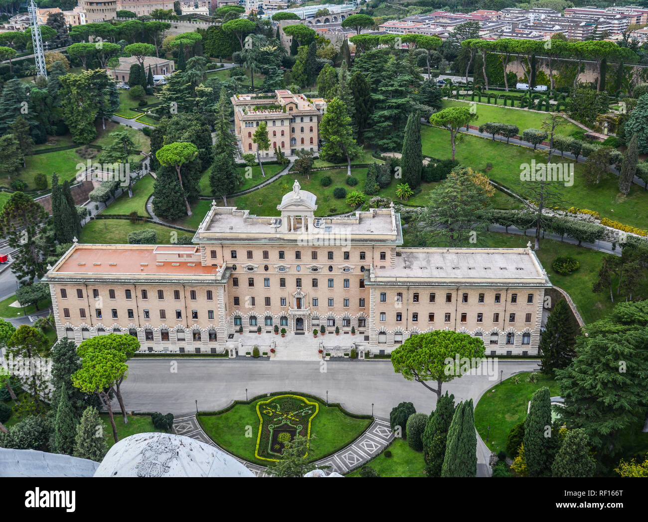 Palace of Governor of Vatican City (Papal Residence) and Vatican ...