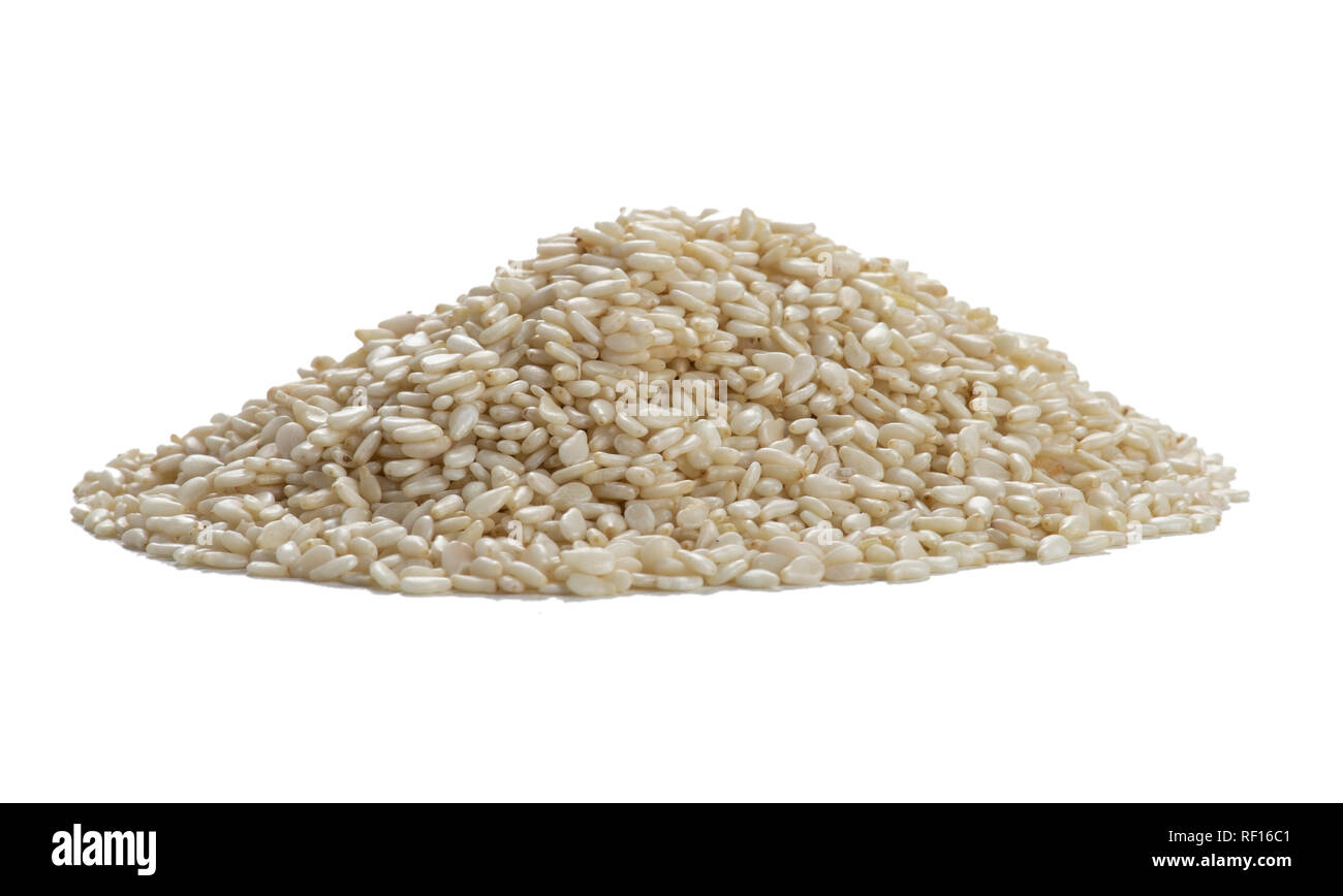 Close up white sesame seeds hi-res stock photography and images - Alamy