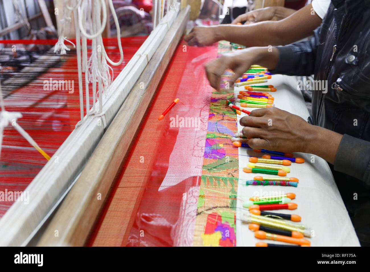 Paithani pattern hi-res stock photography and images - Alamy