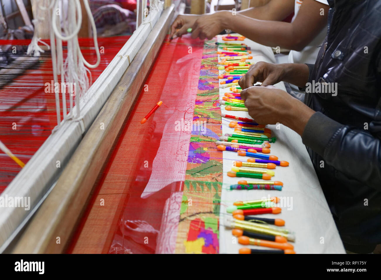 Costly saree hi-res stock photography and images - Alamy