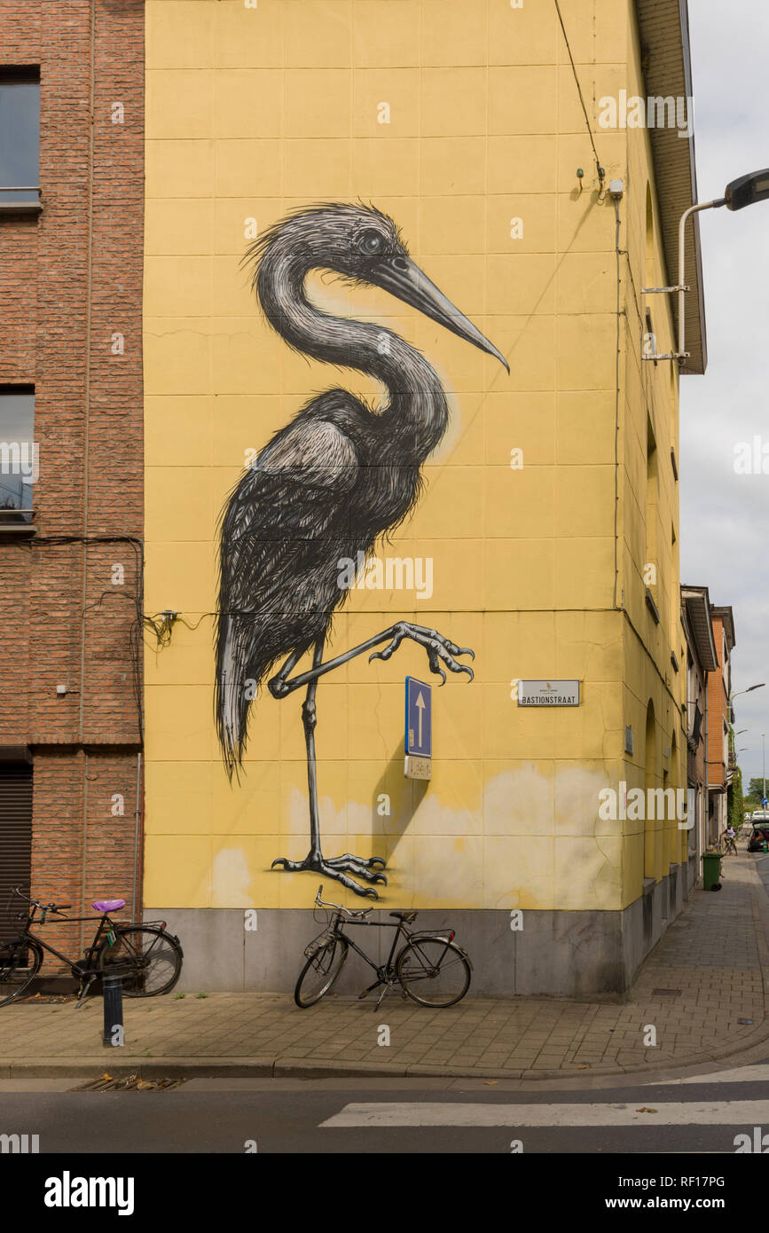 Roa street artist hi-res stock photography and images - Alamy