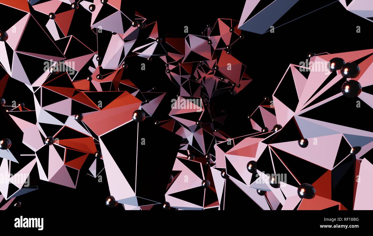 Big Data Abstract Background. 3d Illustration Stock Photo - Alamy