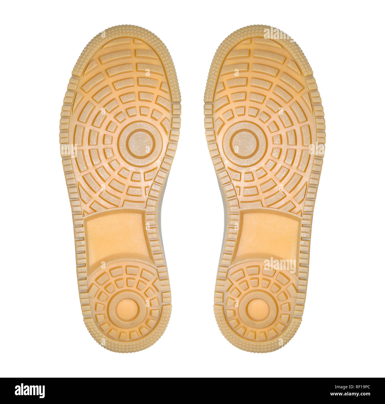 Two fashion snickers bottom print pattern isolated on white background ...