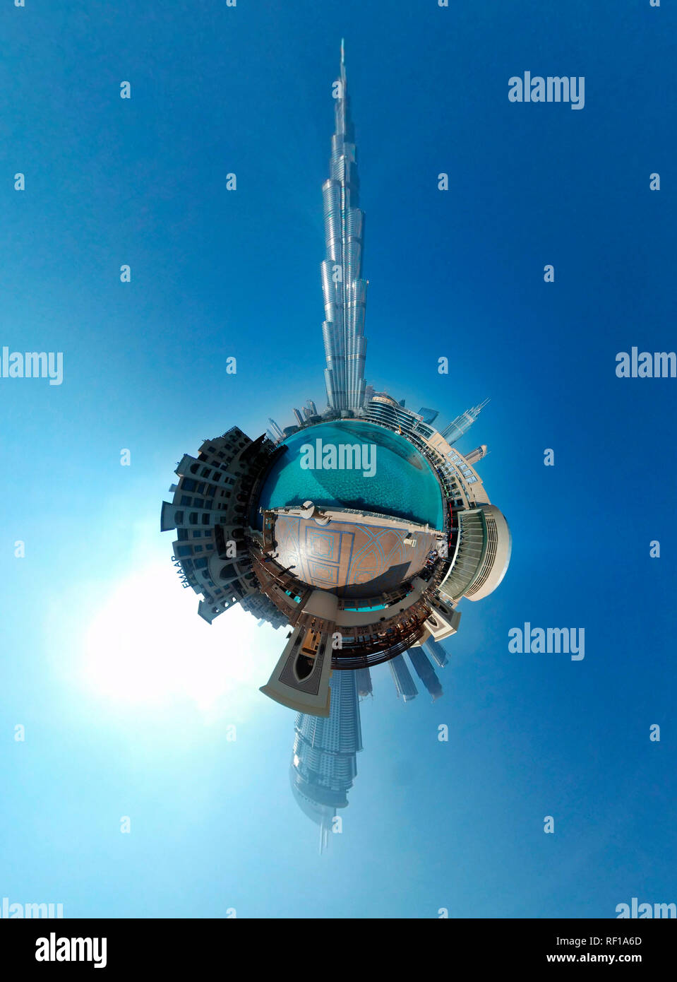 360 panorama dubai hi-res stock photography and images - Alamy