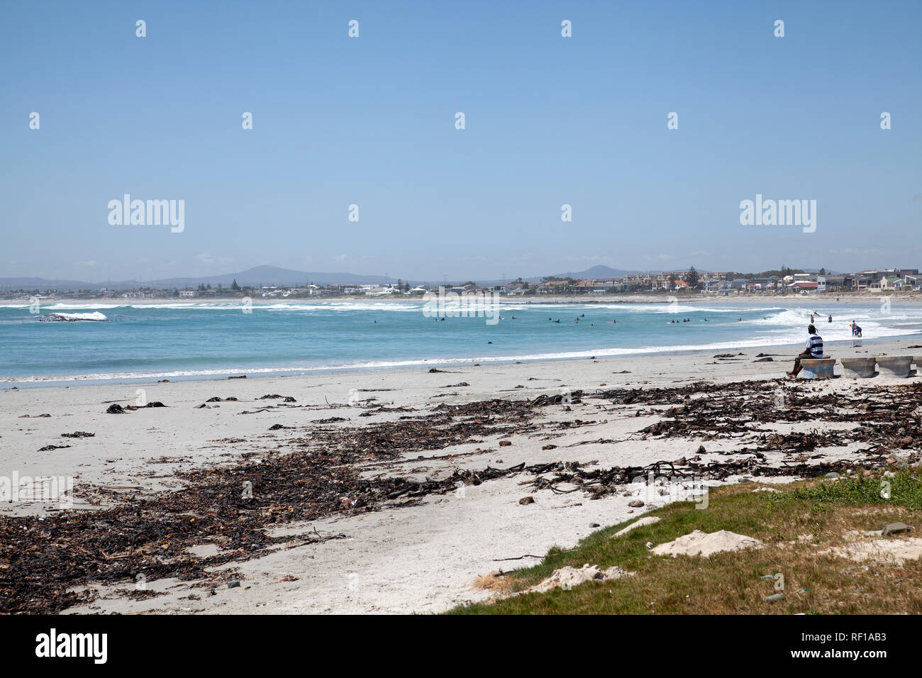 Melkbosstrand Beach in Western Cape, Cape Town, South Africa Stock ...