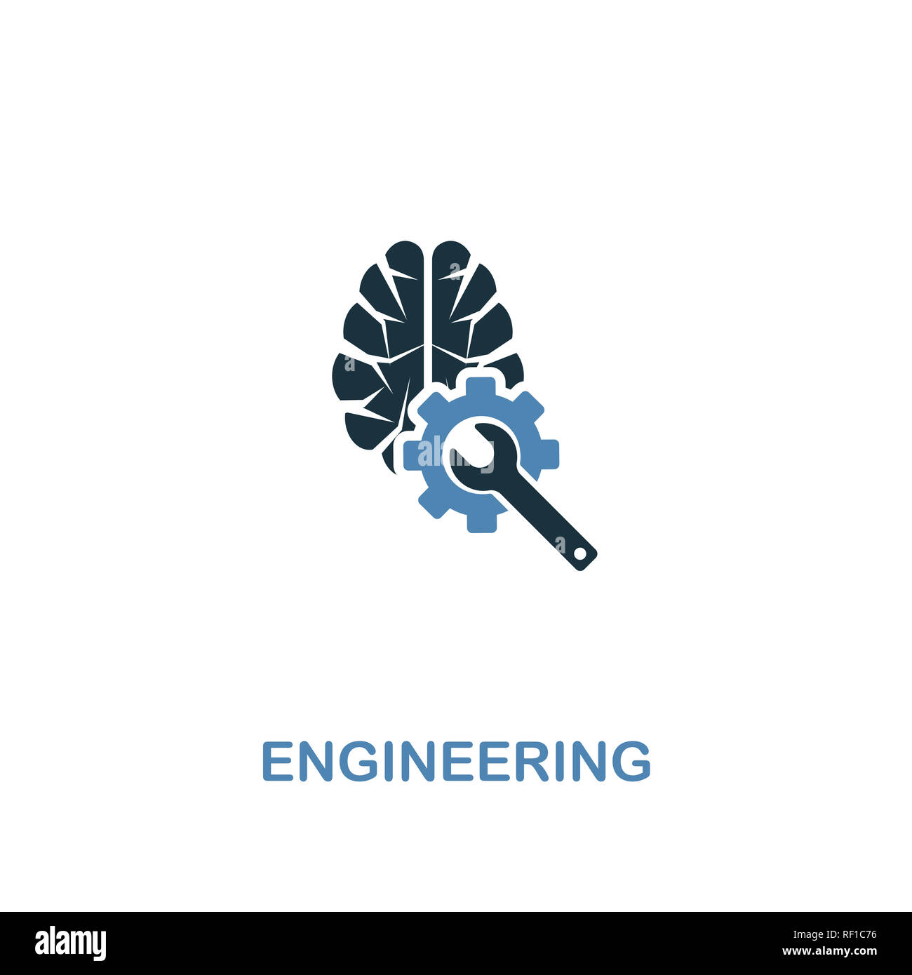Engineering Icon In Two Colors Design Premium Style Design From Artificial Intelligence