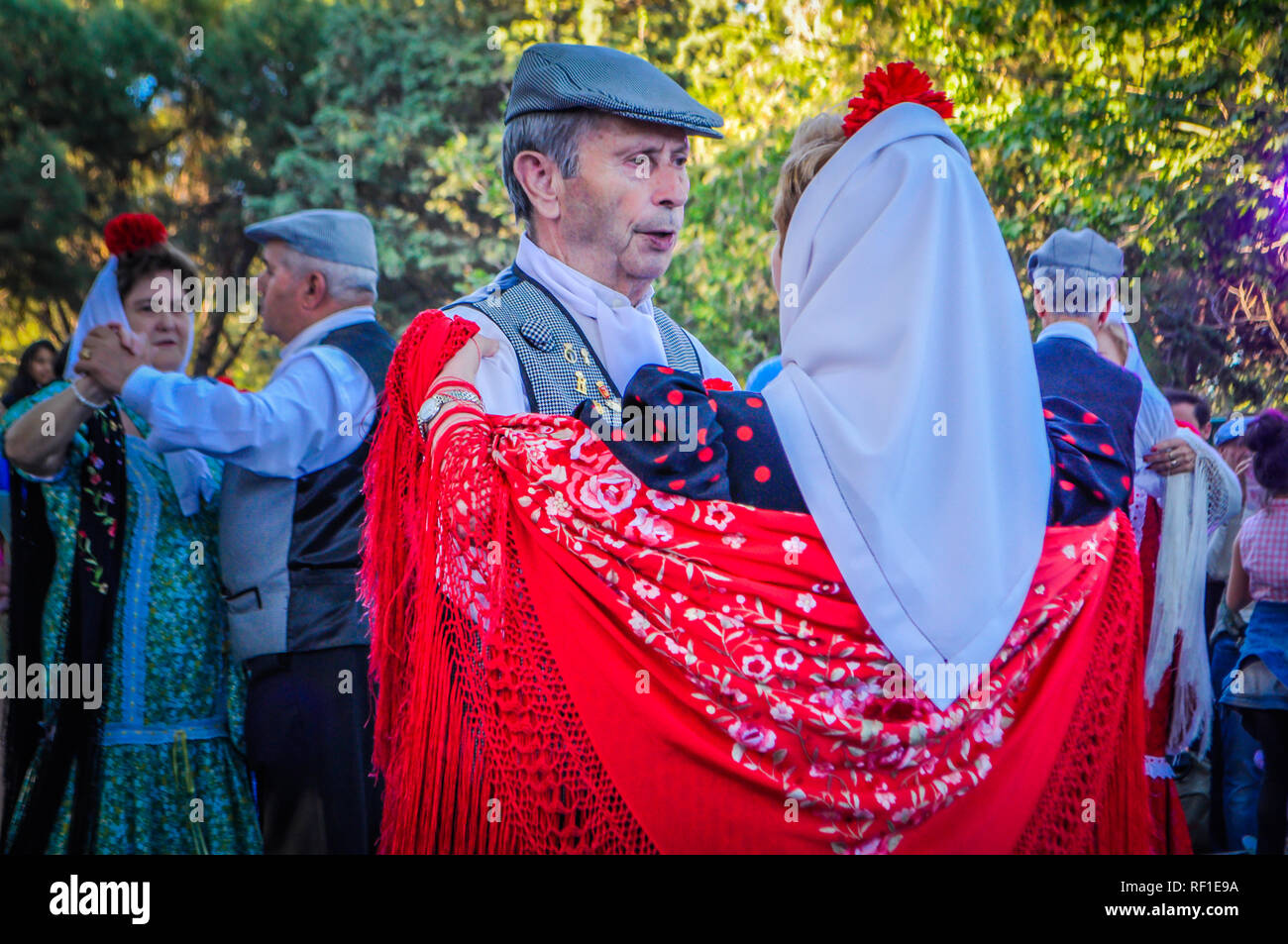 Chulapa dress hi-res stock photography and images - Alamy