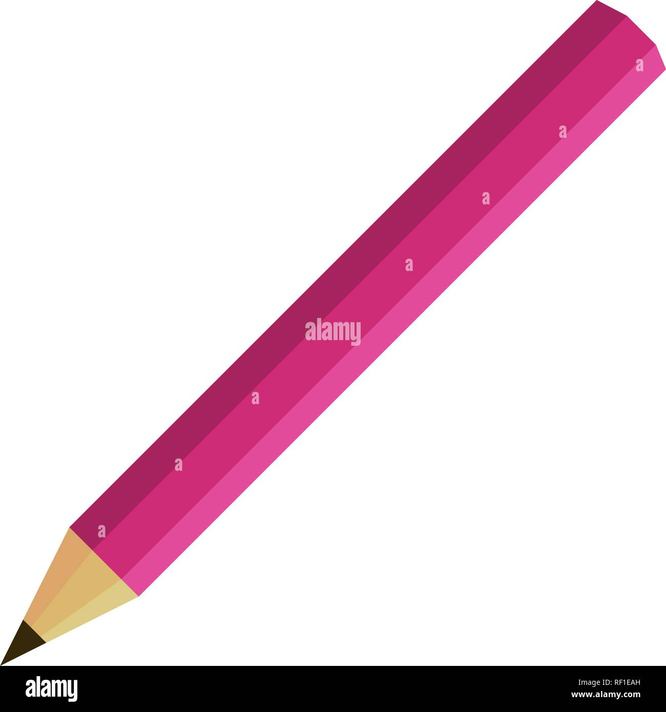 school pencil cartoon Stock Vector Image & Art - Alamy