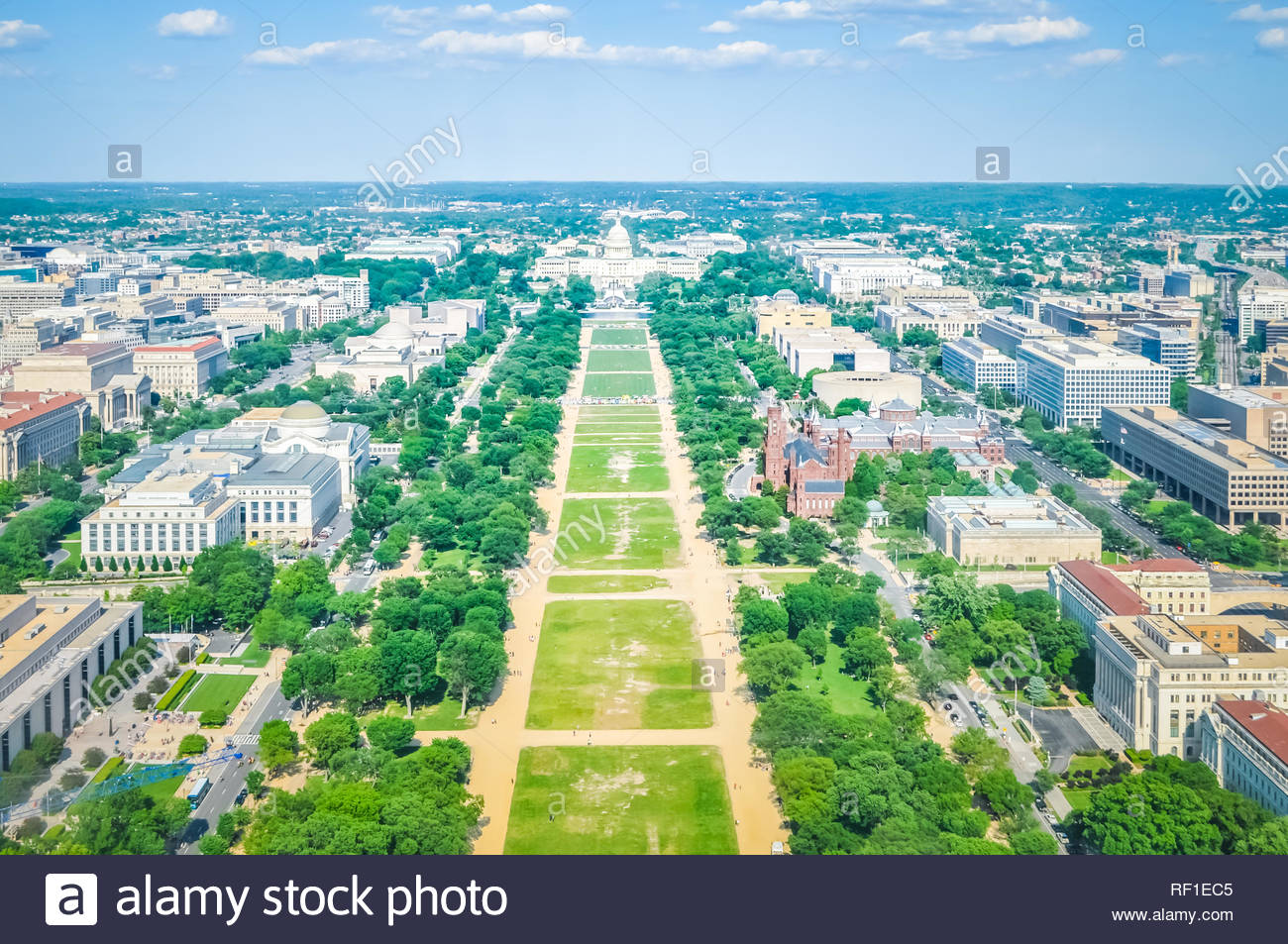 White House Washington Aerial Stock Photos & White House Washington ...