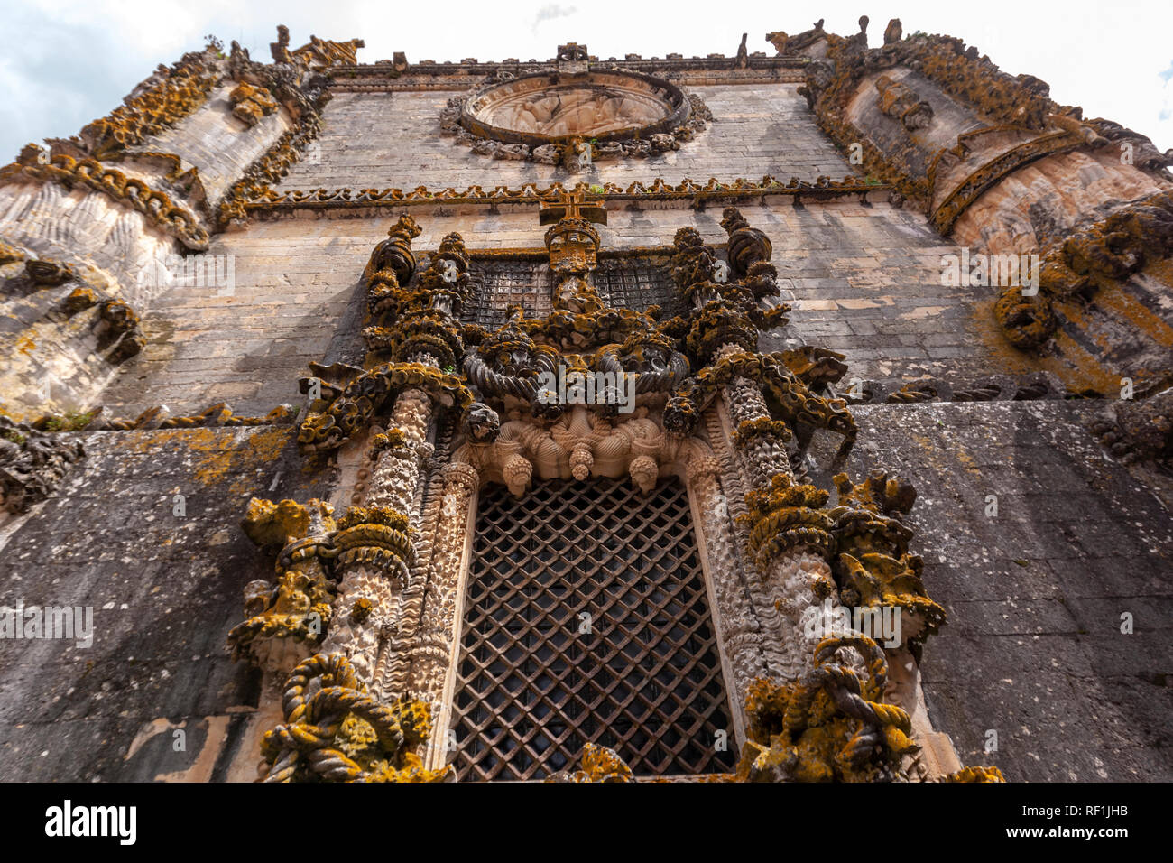 The famous chapter house window, made by Diogo de Arruda in 1510-1513 ...