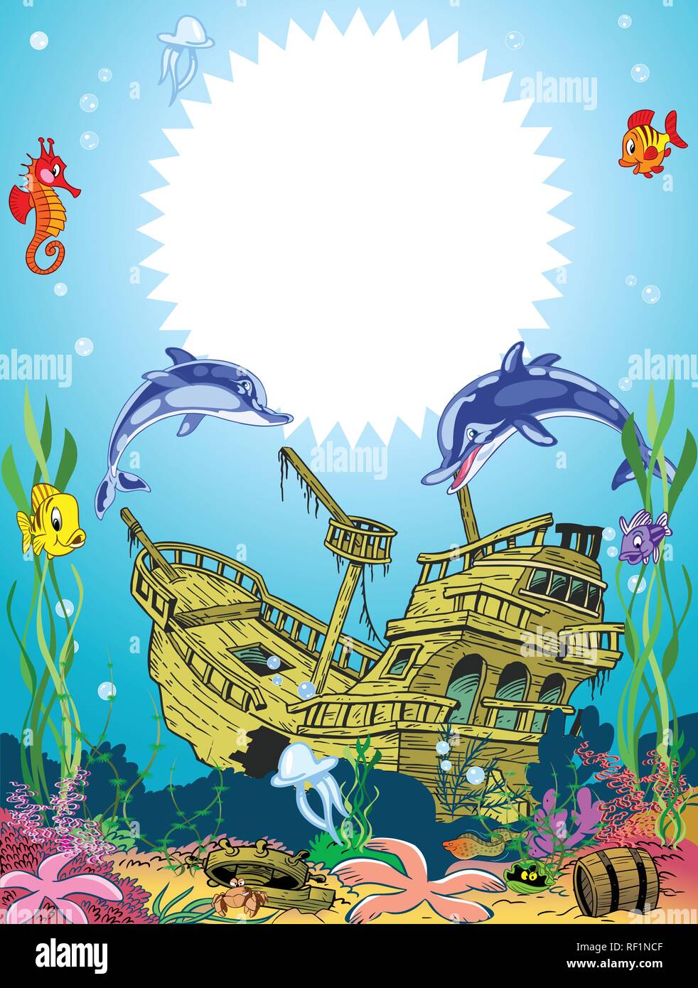 Sunken into sand Stock Vector Images - Alamy