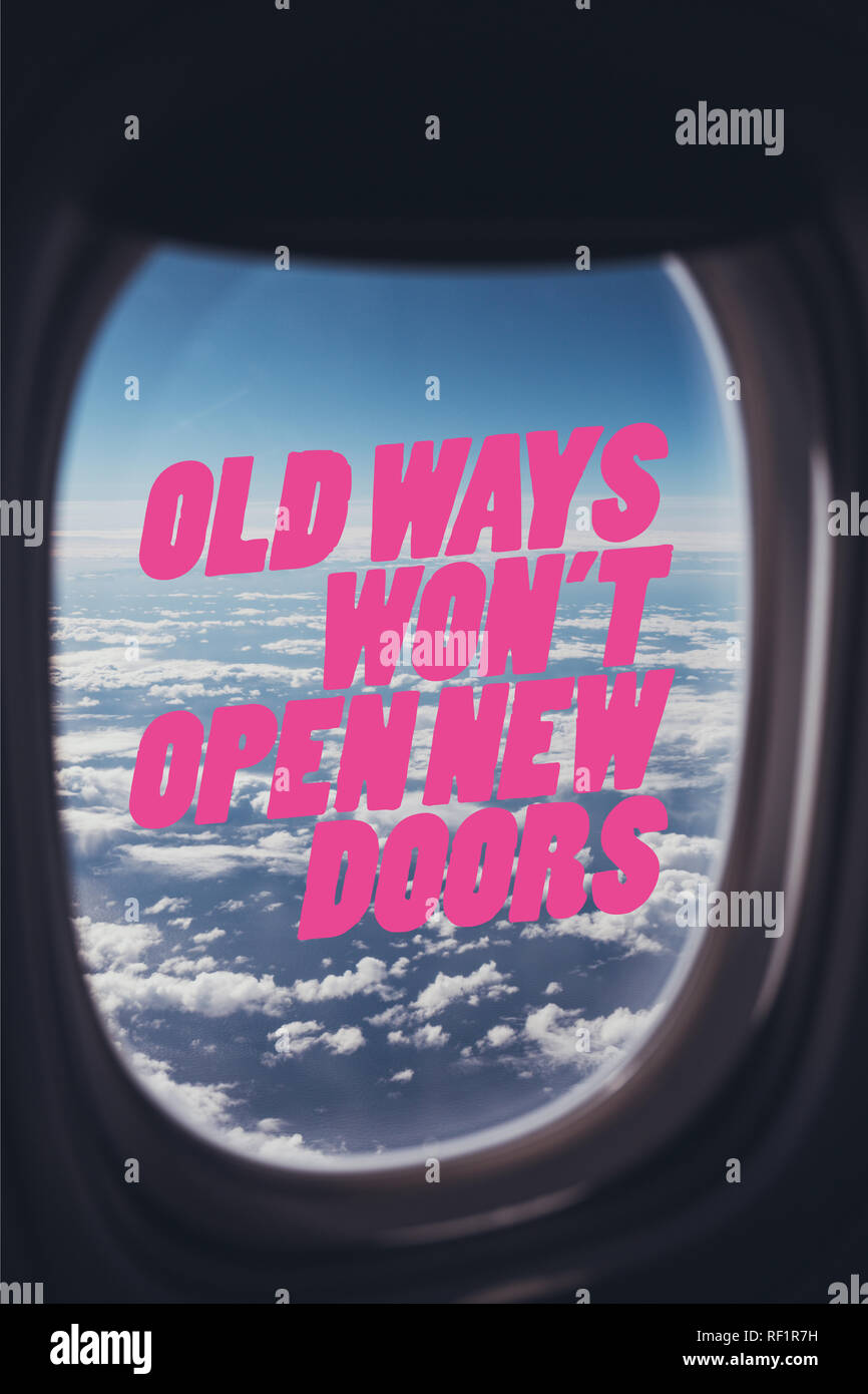 Airplane With Quotes