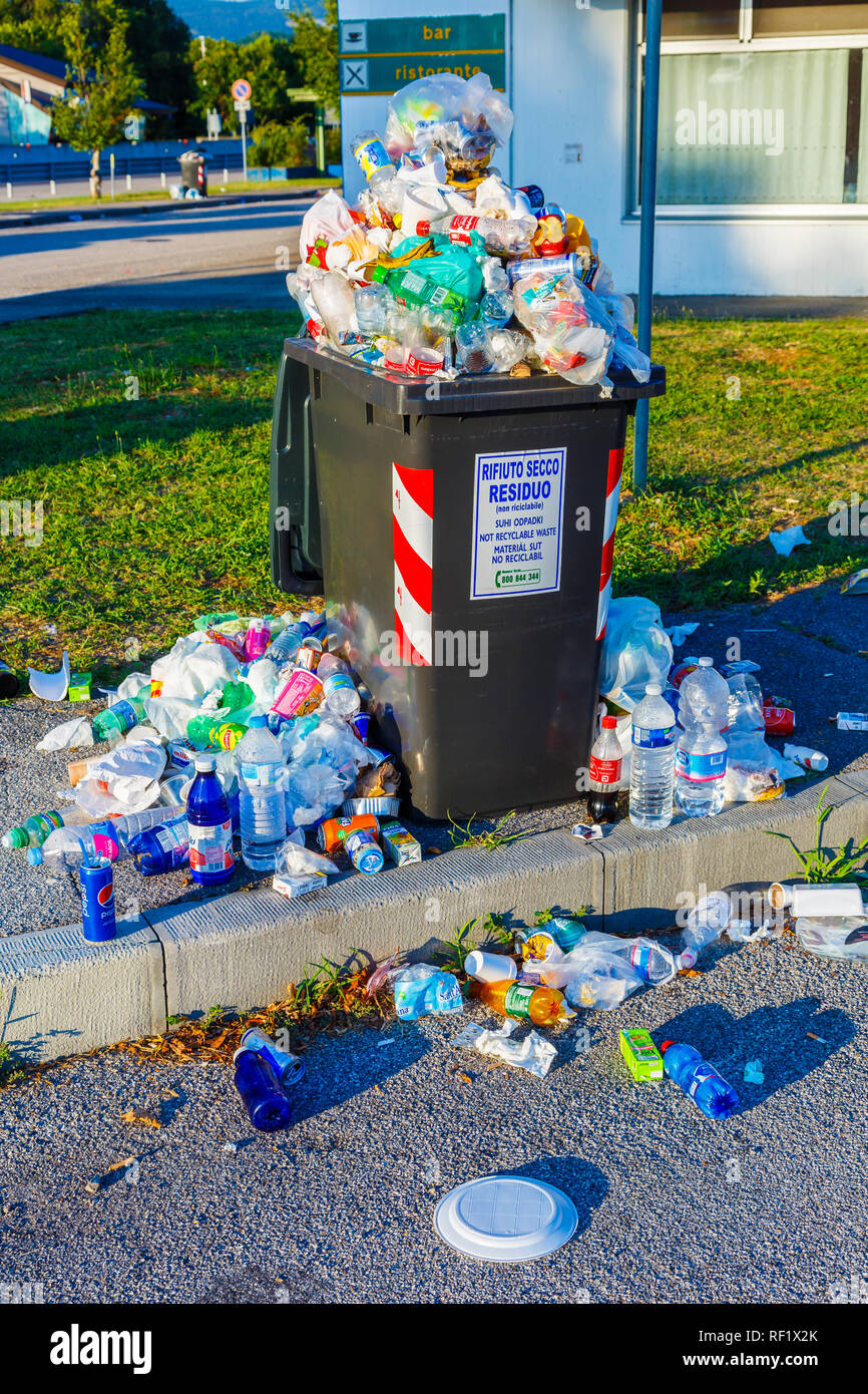 Plastic bin overflow hi-res stock photography and images - Alamy