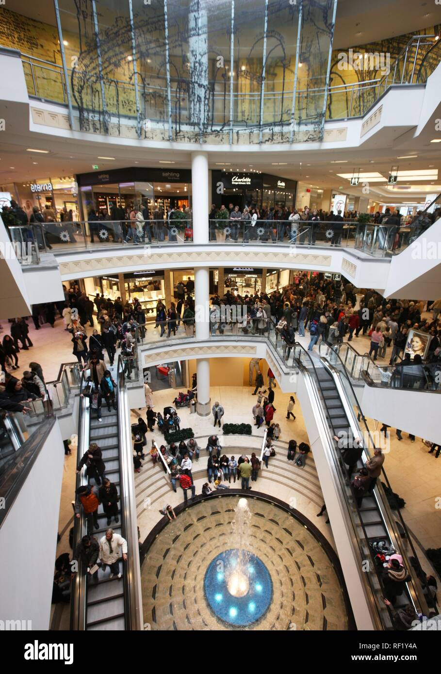 Limbecker Platz Shopping Centre, opened in March 2008, Germany's ...