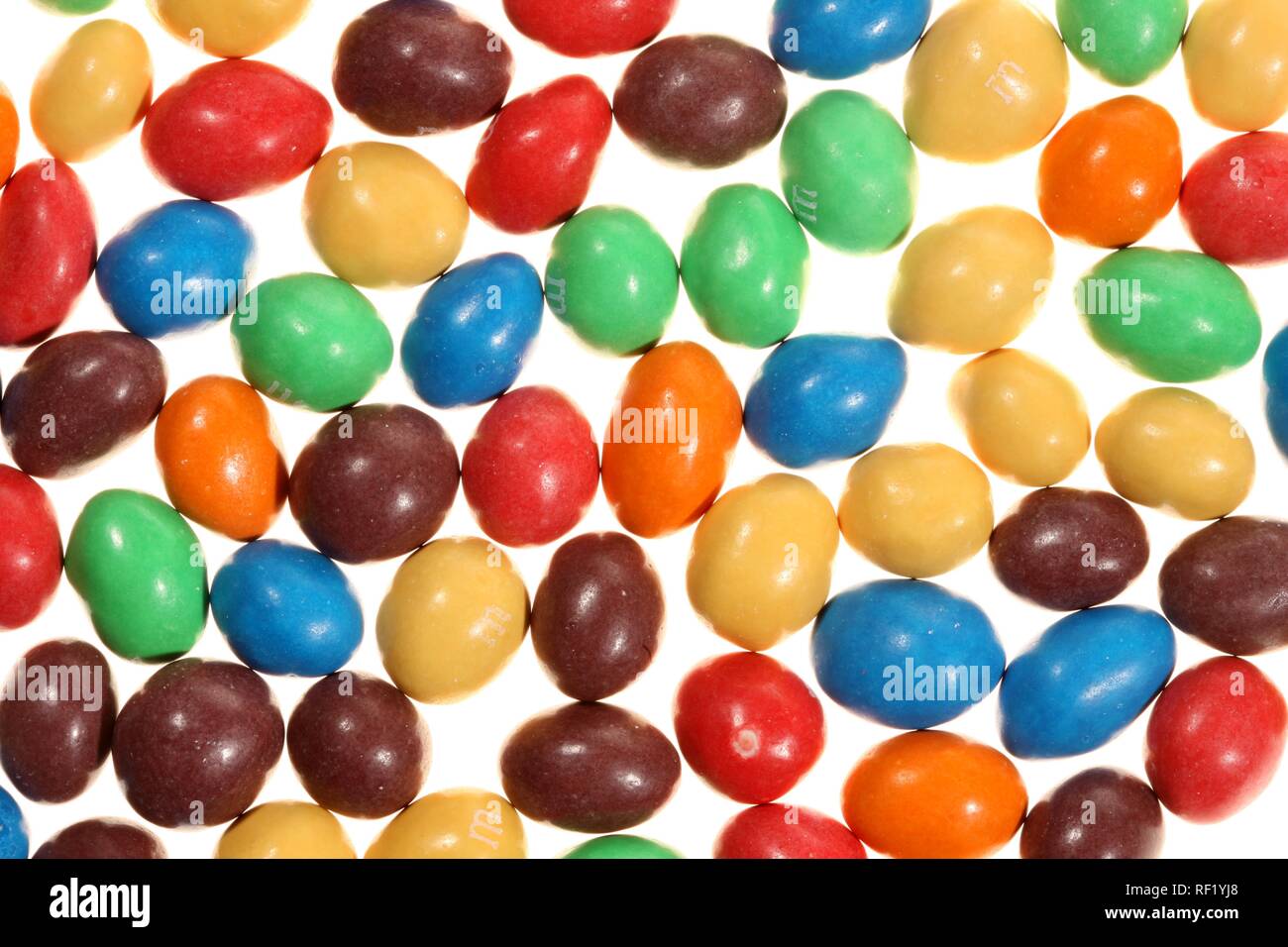 M&M's, candy-coated chocolate peanuts Stock Photo - Alamy