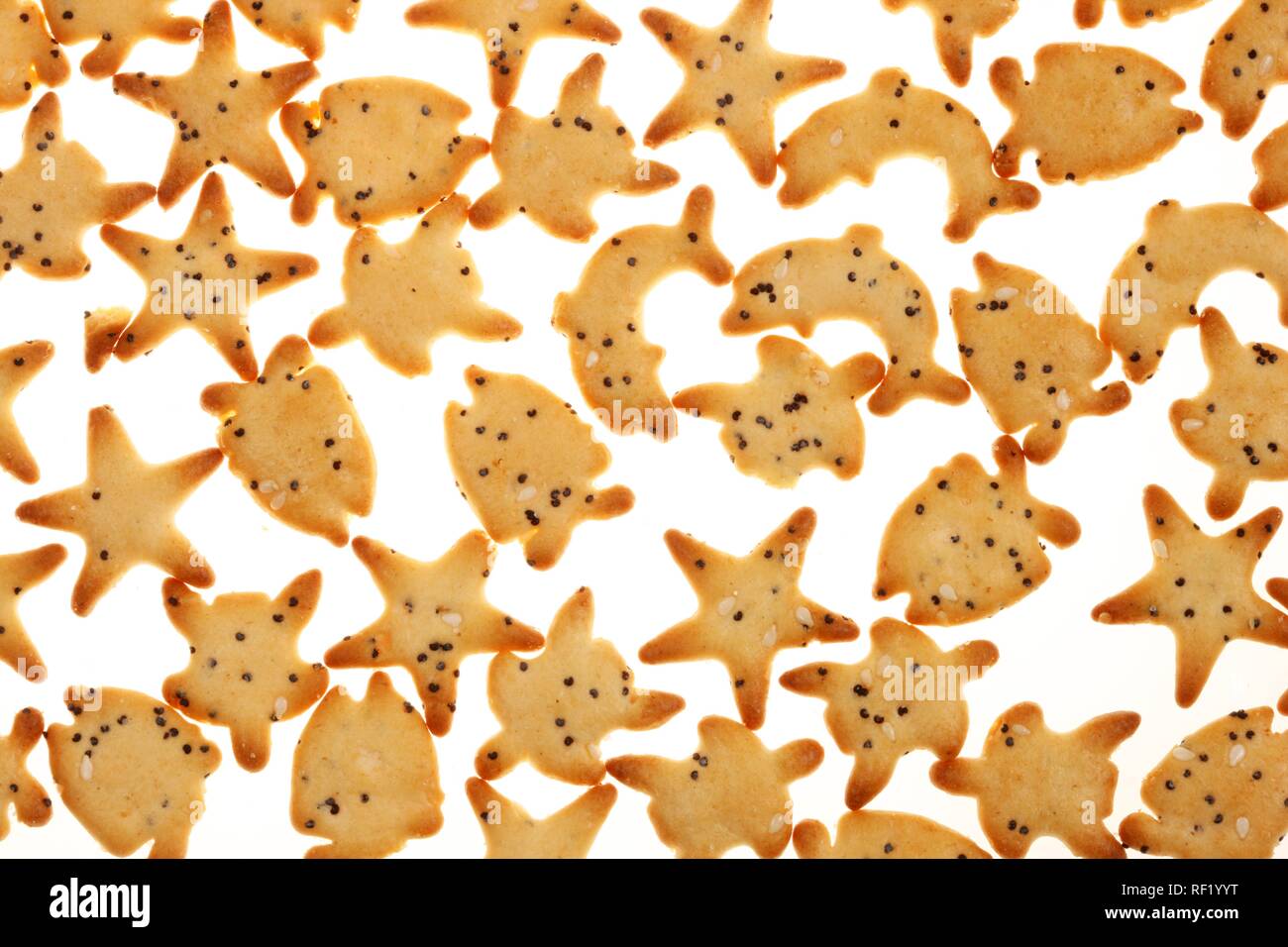 Salty snacks, crackers Stock Photo - Alamy