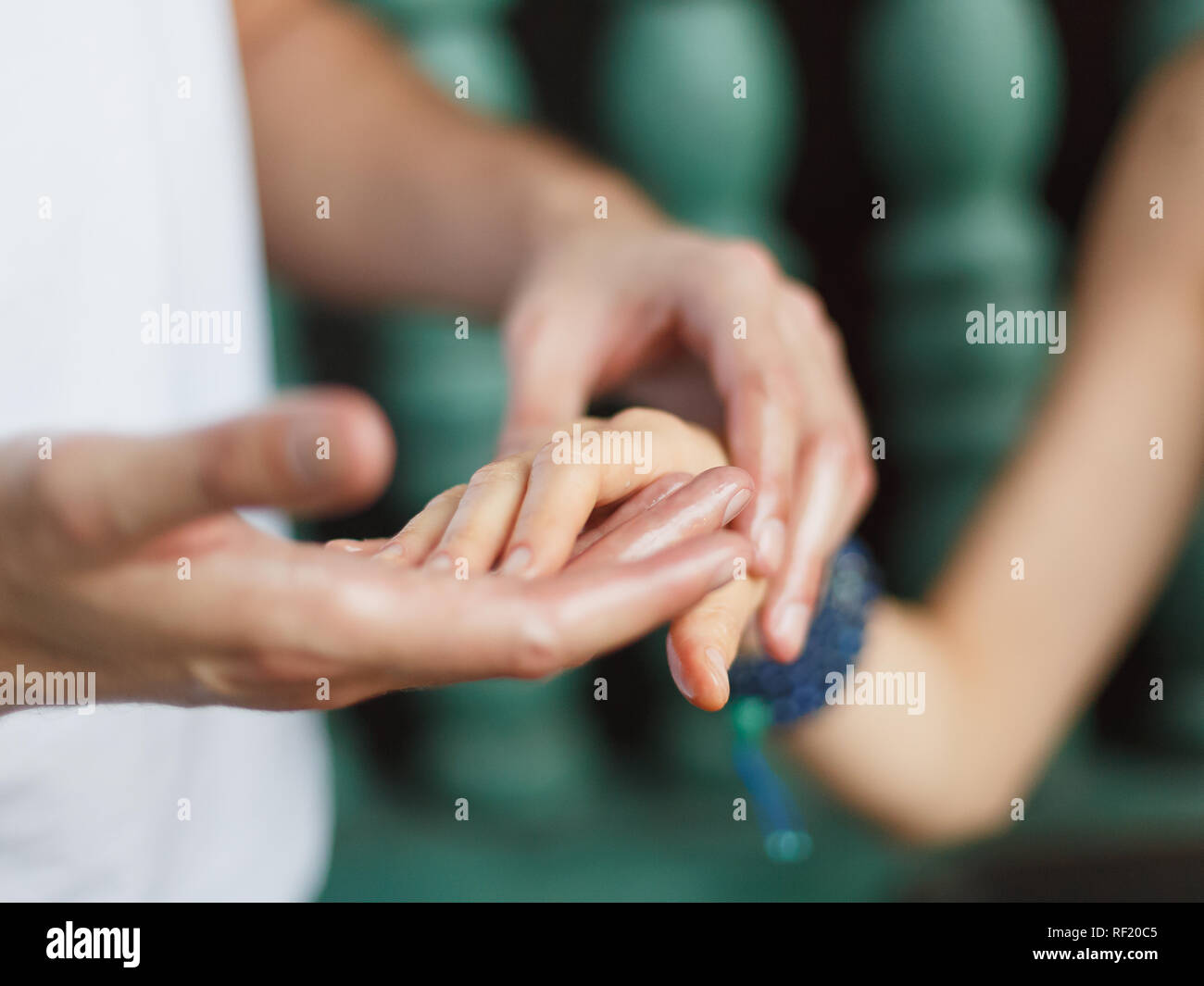 Hand massage hi-res stock photography and images - Alamy