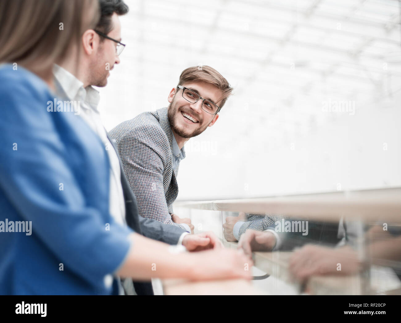 close up.group of successful employees Stock Photo - Alamy