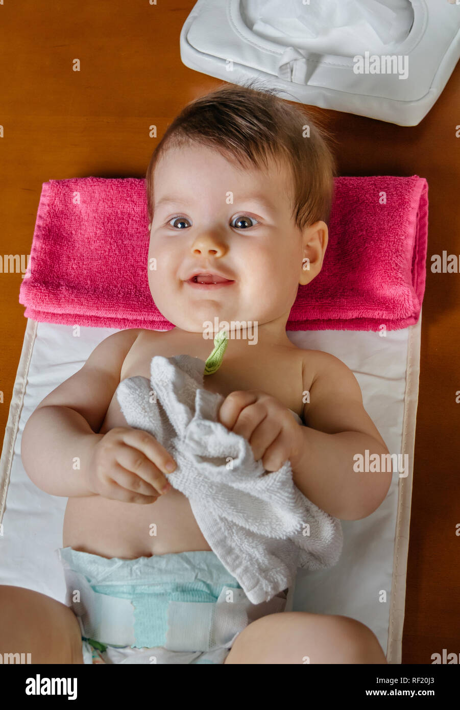 Nappy change hi-res stock photography and images - Alamy