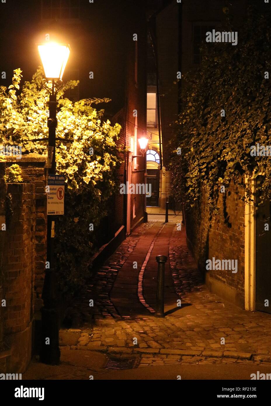 Rochester , Kent at Night Stock Photo - Alamy