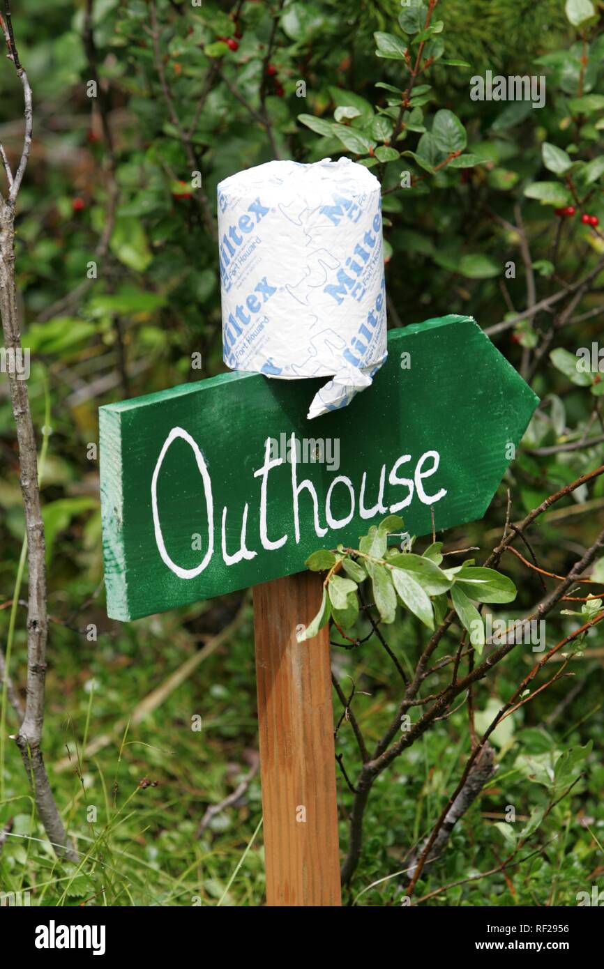 Handmade restroom signs hi-res stock photography and images - Alamy