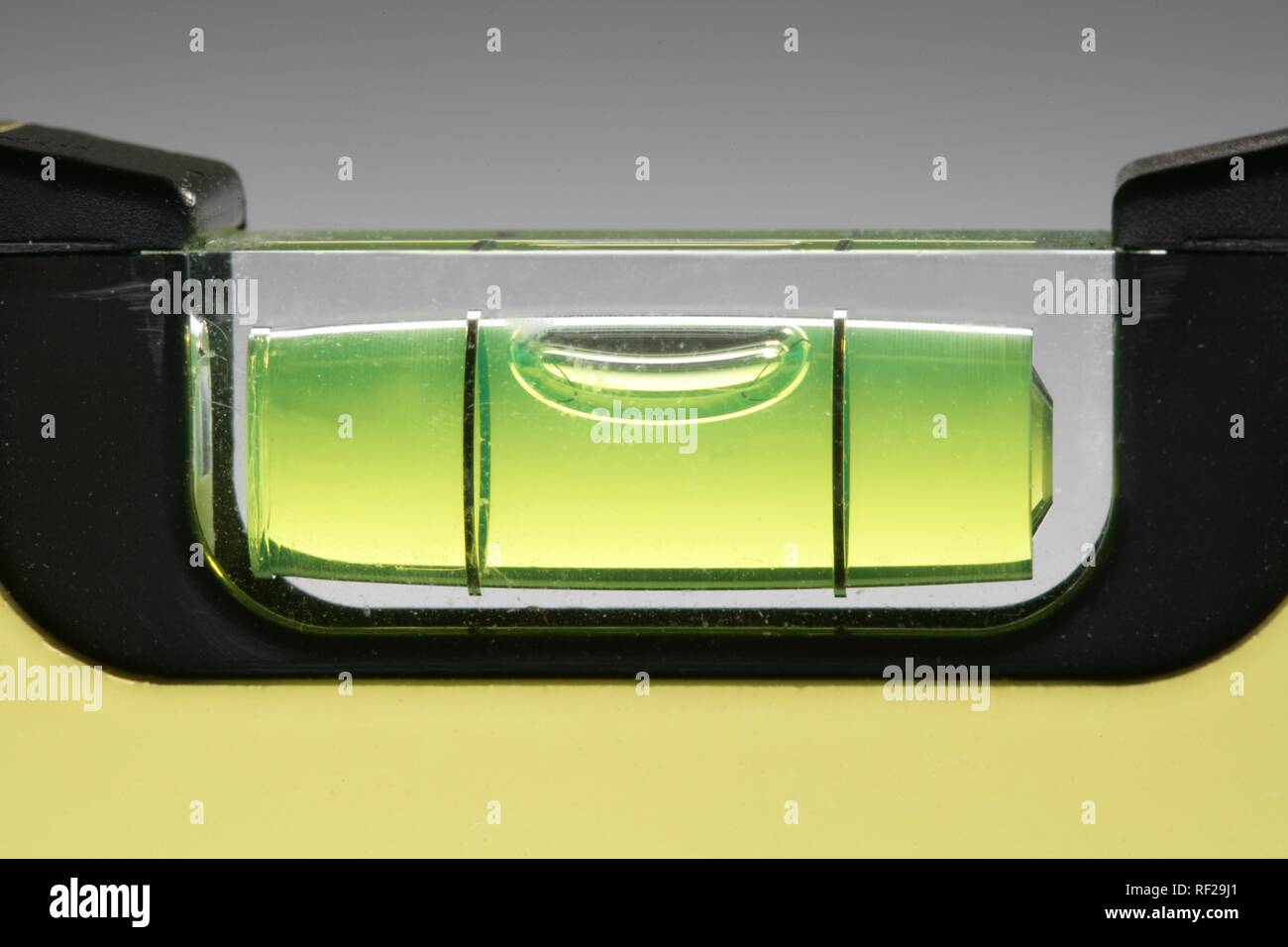 Spirit level or bubble level Stock Photo - Alamy