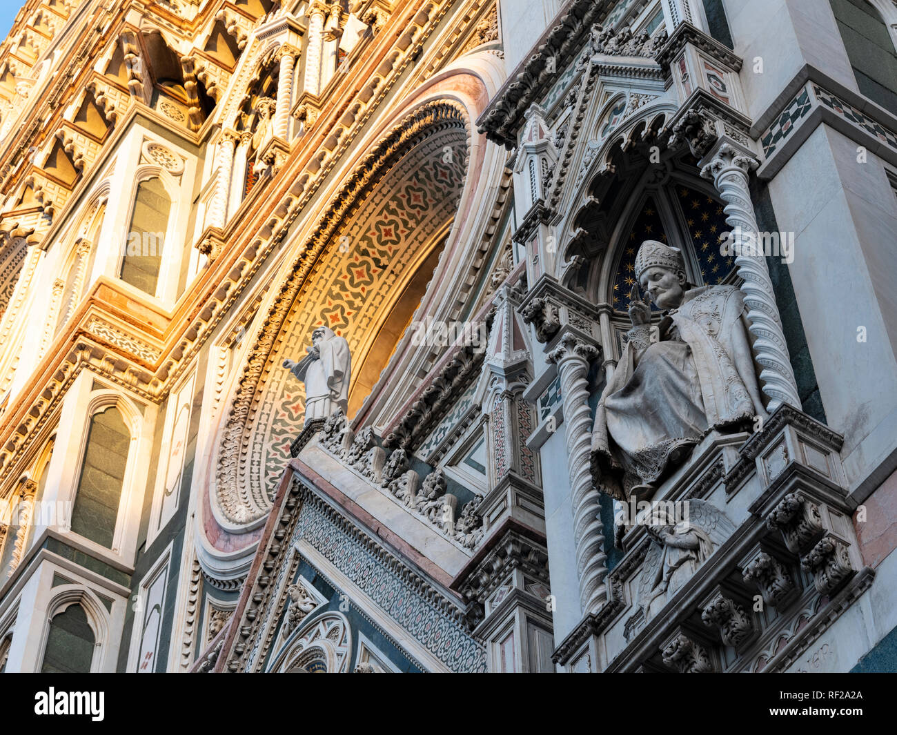 Florence Cathedral Duomo the rose window and duomo dome Florence Italy ...