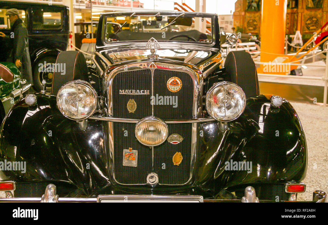 Maybach automobile 1925 historic and collectable Stock Photo - Alamy