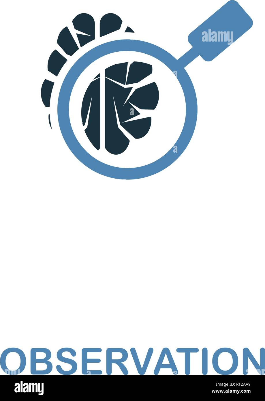 Observation icon in two colors design. Premium style design from ...