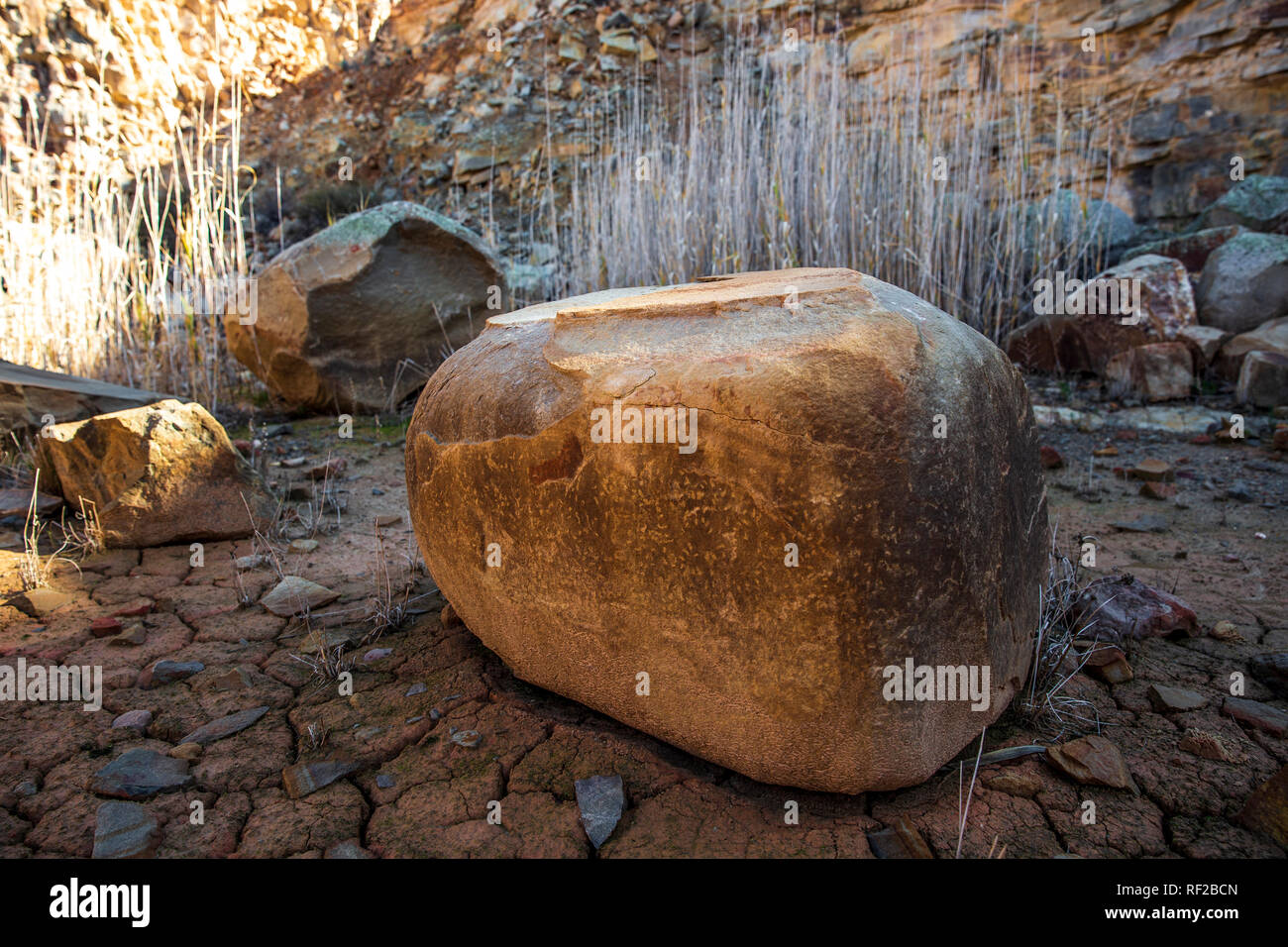 South Africa, Cape Town, boulder Stock Photo - Alamy