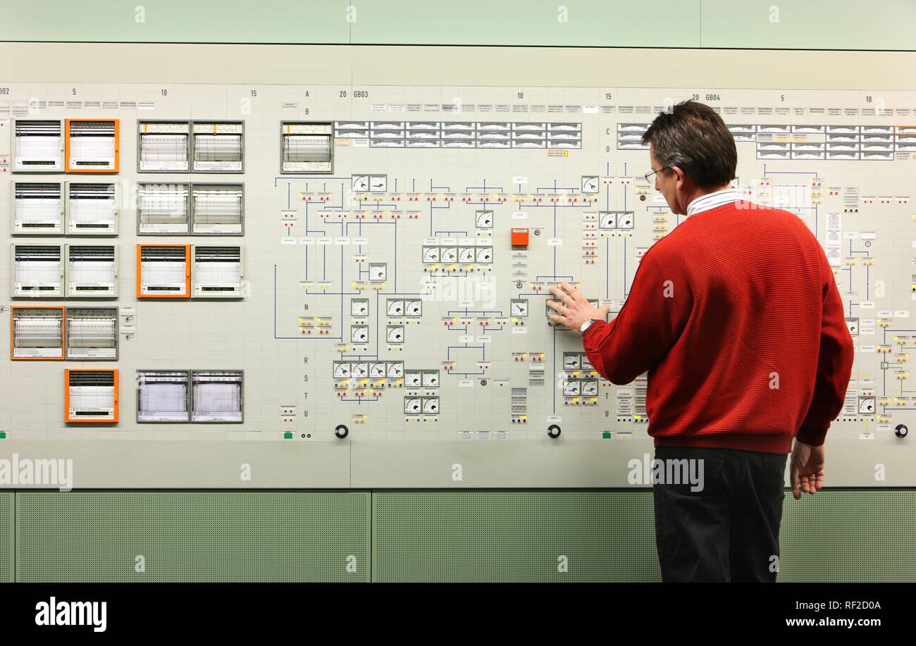 One of 13 control stations in the simulation centre, for the ...