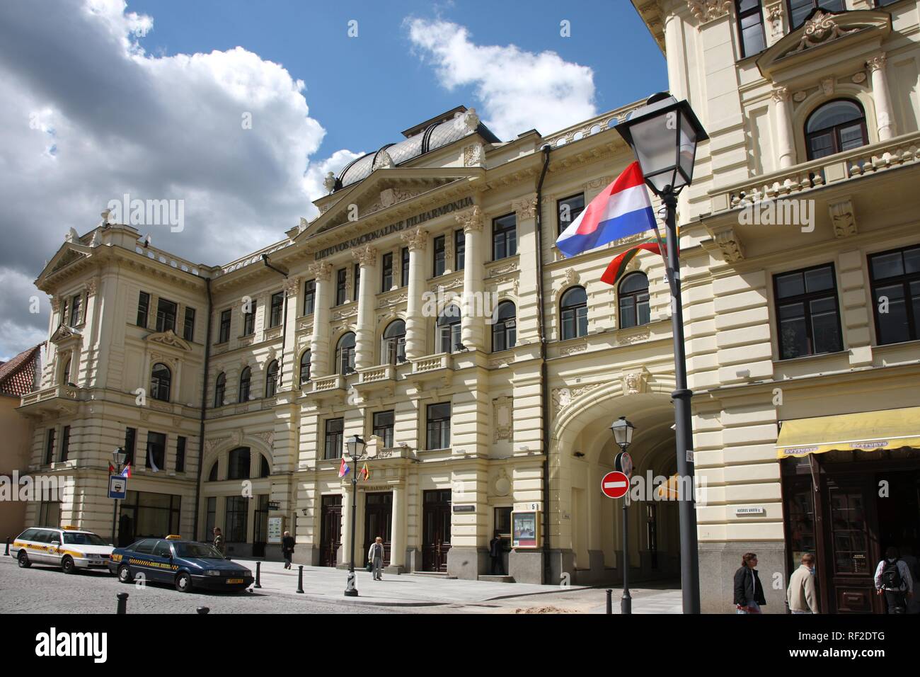 National Philharmonic Concert Hall building in the historic city centre ...