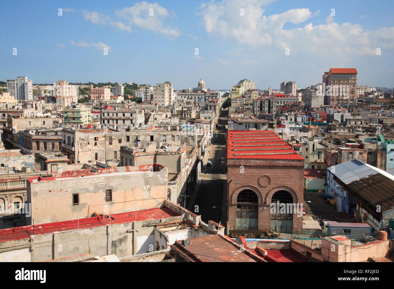 View over Havana, Cuba, Caribbean Stock Photo - Alamy