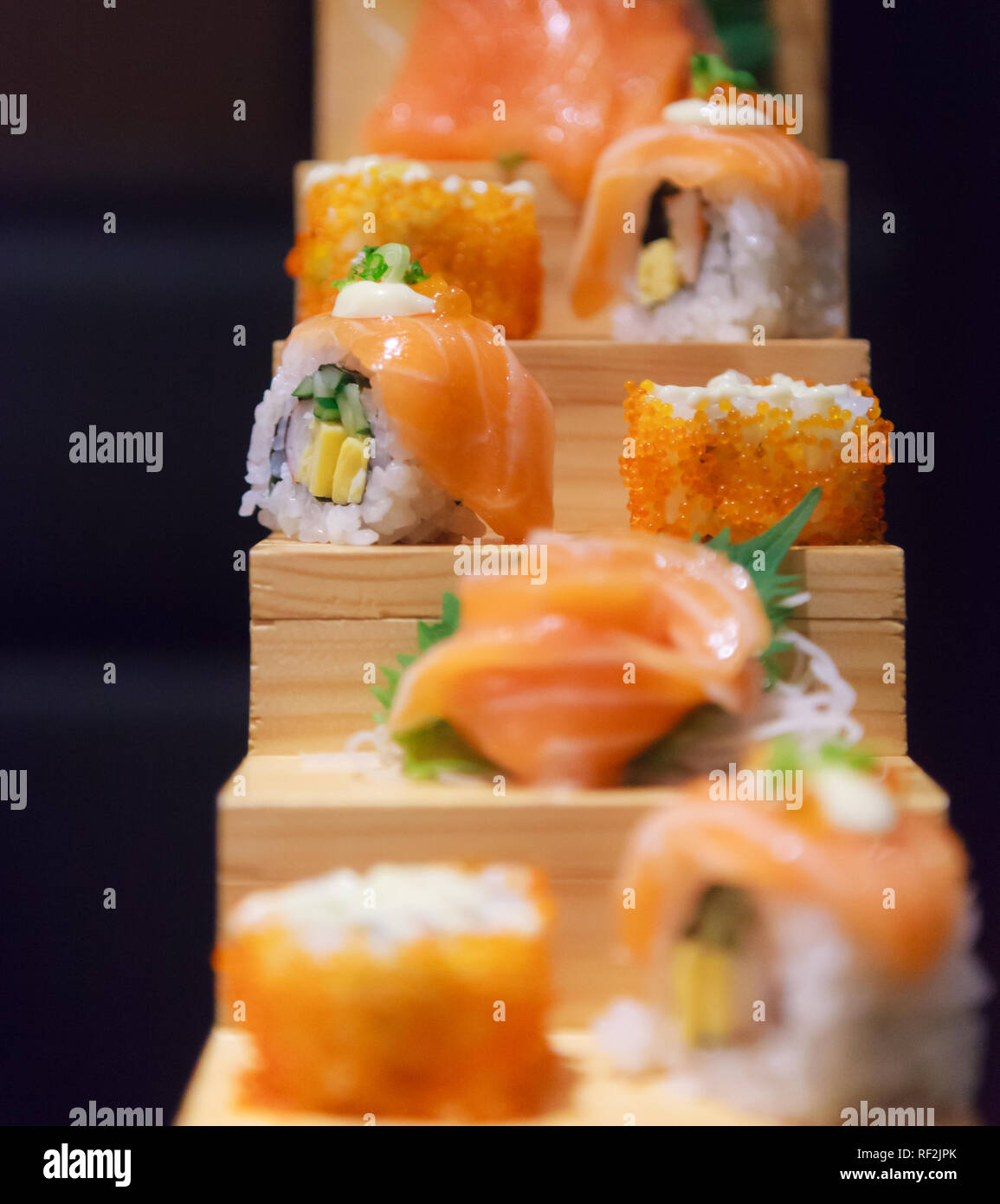 Decorating sashimi hi-res stock photography and images - Alamy