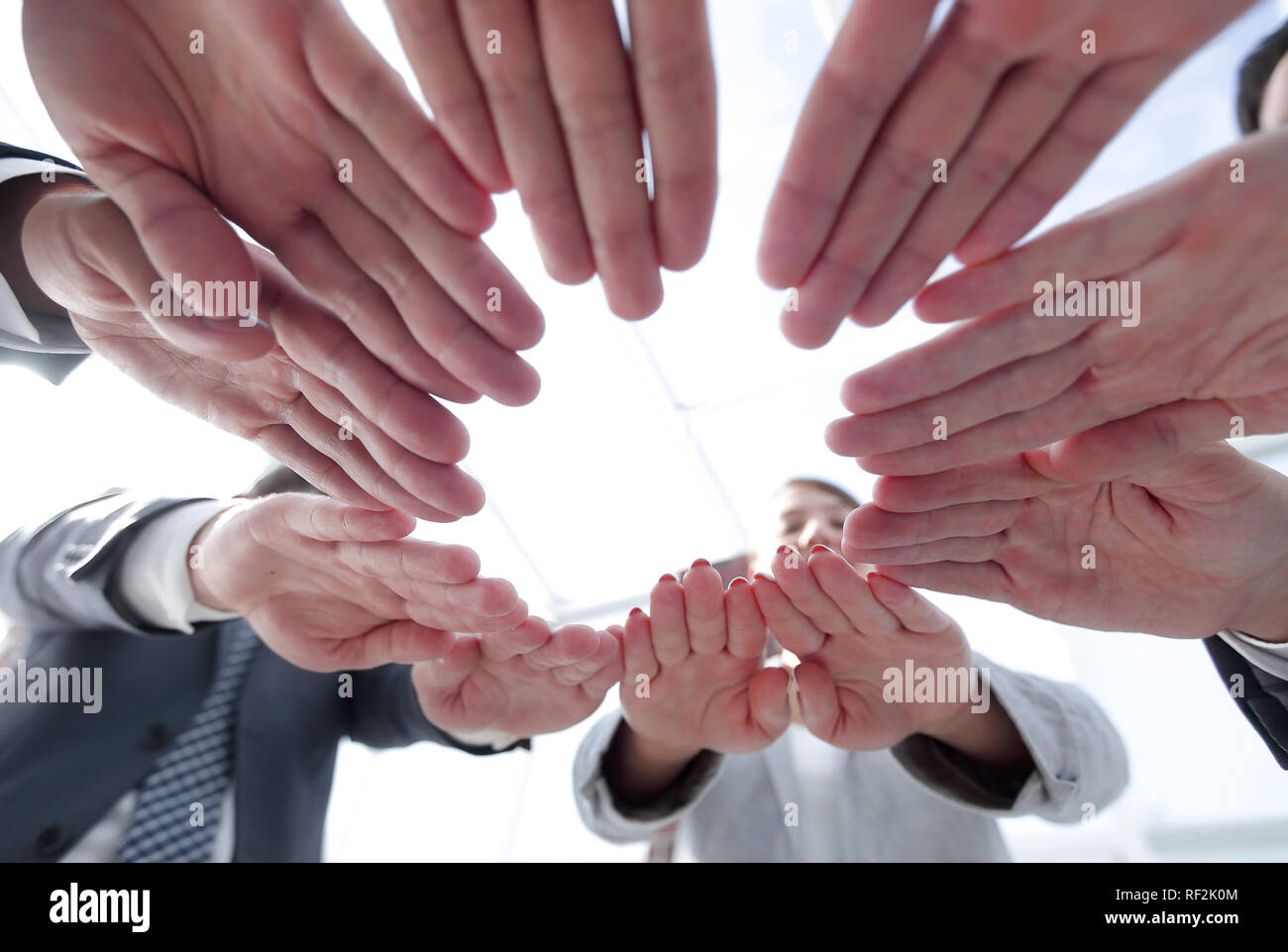 concept of teamwork and unity Stock Photo - Alamy