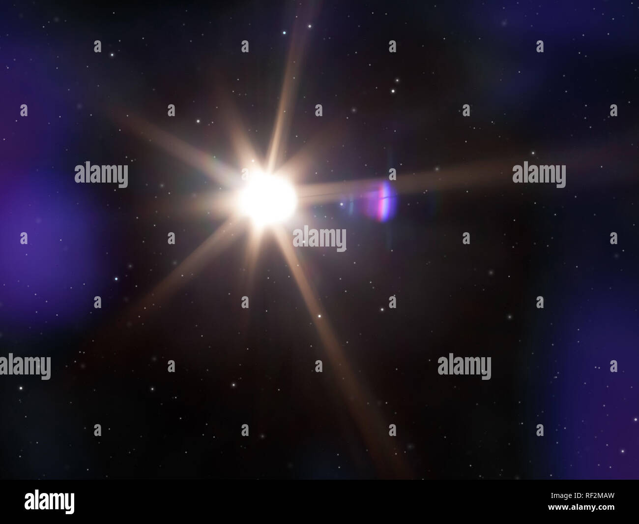 An illustration of a detailed stars background Stock Photo - Alamy