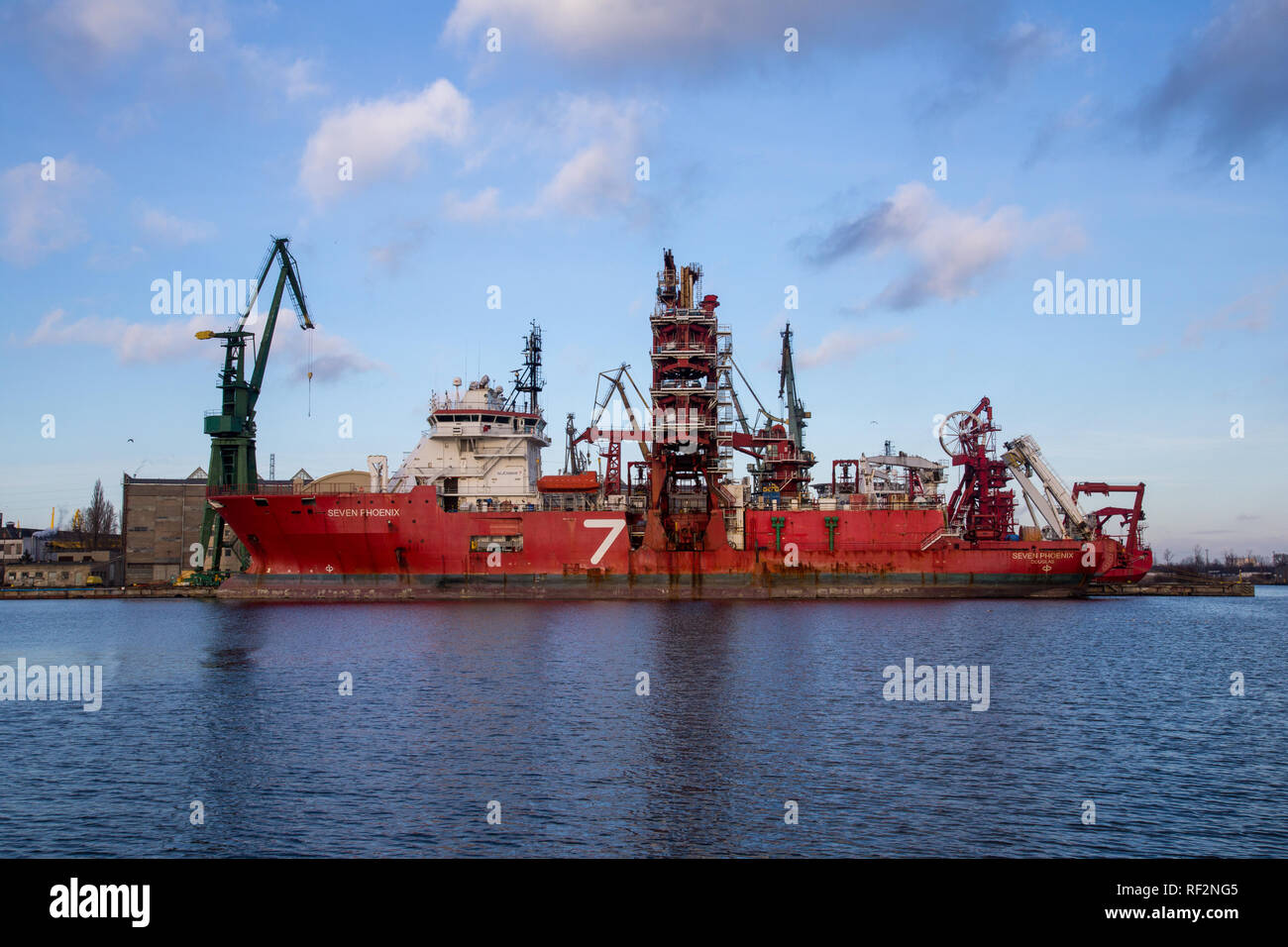 Cable Laying Vessel High Resolution Stock Photography and Images - Alamy